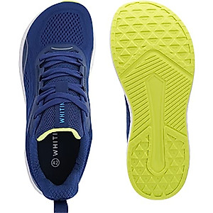 Mens Zero Drop Wide Toe Box Road Running Shoes Width Male Size 8 Lightweight Gym Sport Walking Workout Cross Training Tennis Athletics Outdoor Blue 41