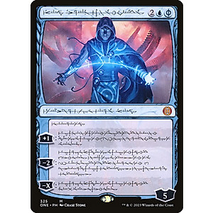 Magic: the Gathering - Jace, The Perfected Mind (325) - Showcase - Phyrexian - Phyrexia: All Will Be One