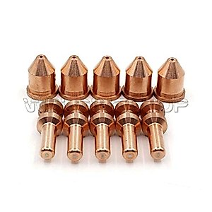 WeldingStop Plasma Cutter XT60 Torch Electrode 256026 Tip 249929 60A (PK-10 NOT Miller Original Consumables)