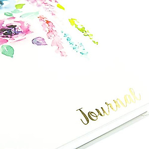 Graphique Designer Notebooks - Hanging Flower Garden - Spiral Bound Writing Journals for Offices, Schools, Classrooms, and More - Hard Cover with 160 Ruled Pages (6.25" x 8.25")