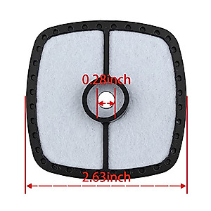 Savior 12pcs A226001410 Air Filter for Echo SRM225 Air Filter PE200 PE225 PE230 PE231 SRM210 SRM211 SRM265 SHC211 SHC225 Trimmer Blower Mantis 130310-54130