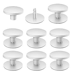 8pcs Replacement Rivets for Beach Bag Handle, Bogg Bag Accessories Button Bag Strap Button for Beach Bag Neoprene Tote Bag Straps Standard XL Rubber Pool Bag