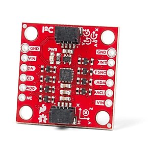 SparkFun 9DoF IMU Breakout-ICM-20948 Low Power I2C & SPI Enabled 9 axis Motion Tracking Includes Logic Shifter Qwiic Connection GPIO pins Digital Motion Processor Accelerometer Gyroscope Magnetometer