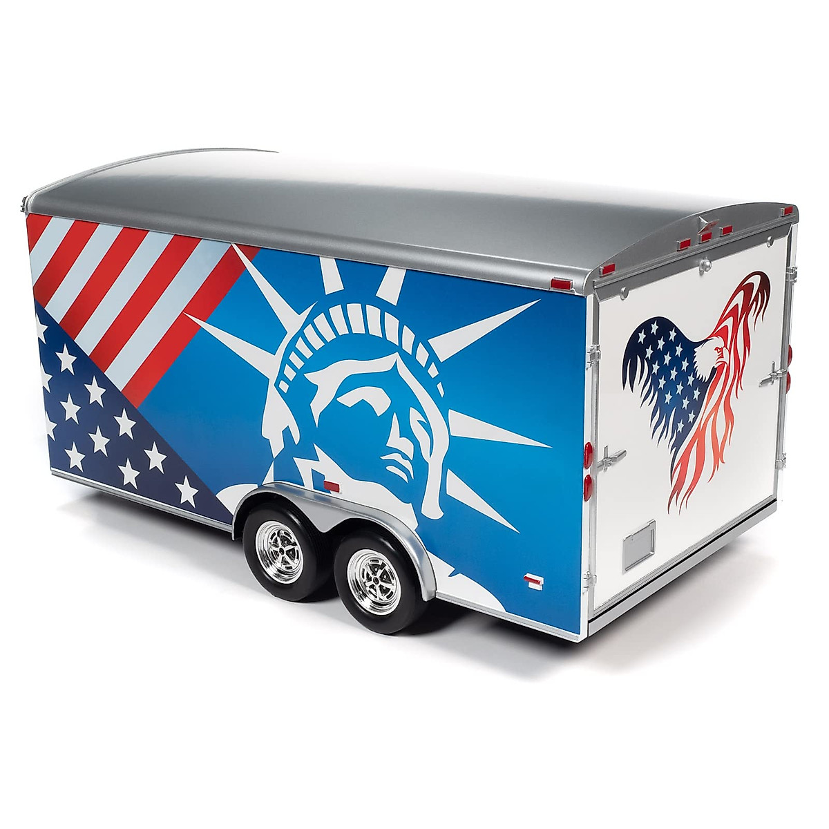 American Muscle Enclosed Trailer 1:18 Diecast Model