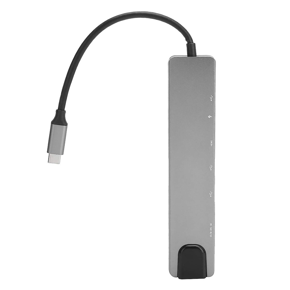 wendeekun TypeC Docking Station,8 in 1 TypeC Converter TypeC to PD/HDMI/RJ45/Memory Card/Storage Card/USB3.0 Adapter,Easy and Convenient Expansion