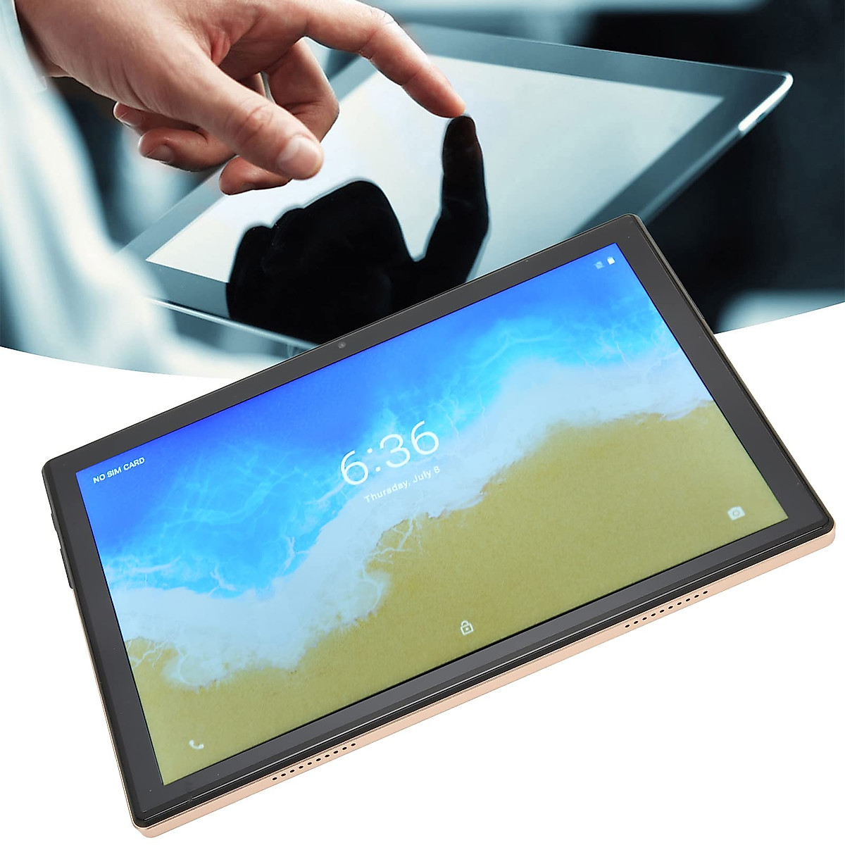 10.1 Inch Tablet, Efficient Octa Core Processor, 128Gb 4Gb 7000Mah, 1280X800 FHD Screen, USB C Charging Port Dual Sim, Dual Standby, Dual Speakers for Android 11(USA)