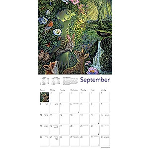 Celestial Journeys by Josephine Wall Wall Calendar 2023 (Art Calendar)