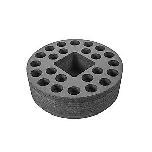 Polar Whale Shot Glass Holder Floating Tray Table for Pool Beach Spa Hot Tub Bar Club Party Float Indoor Outdoor Durable Foam Serving Rack 13.75 Inches Wide Extra Deep Holds Bottle and 24 Shots