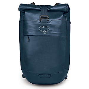 Osprey Transporter Roll Top Laptop Backpack, Venturi Blue