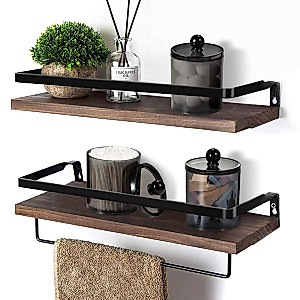 4 Pack Qtip Dispenser Apothecary Jars Bathroom with Labels - Qtip Holder Storage Canister Plastic Acrylic Jar for Cotton Ball,Cotton Swab,Q-tips,Cotton Rounds(Black)