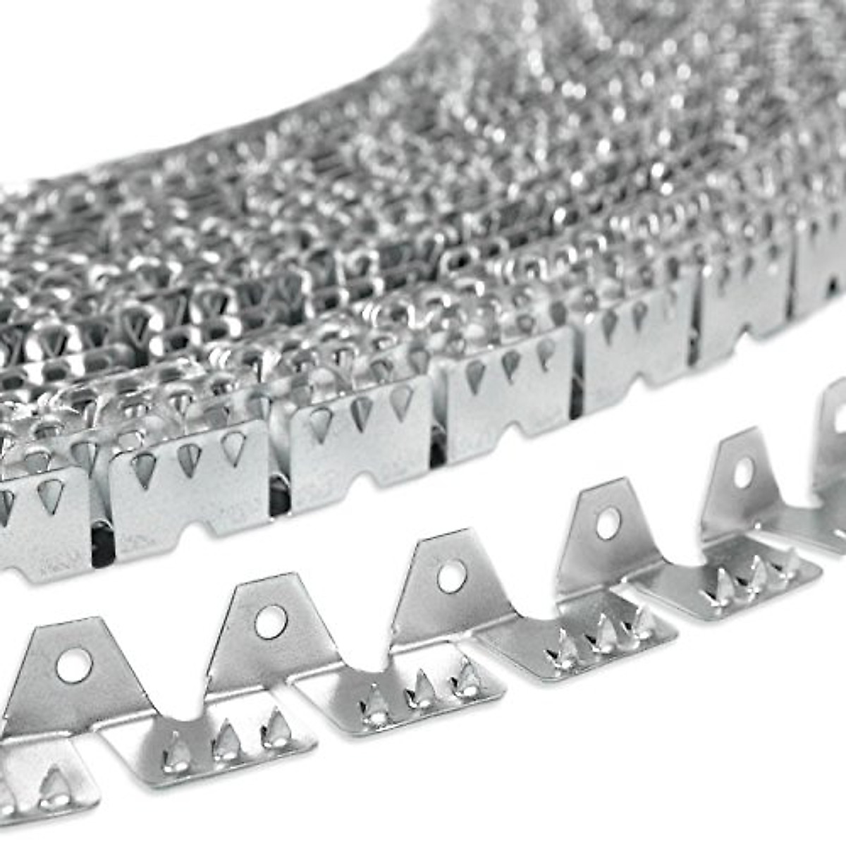 BayTrim Flex-Grip, Curve Ease- 100 ft Flexible Metal Tack Strip Three-Tooth Upholstery