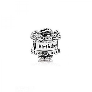 PANDORA Women's 791289 Happy Birthday Charm