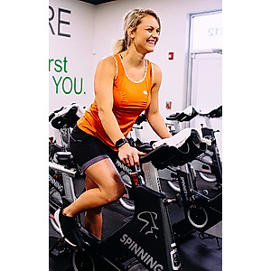 Alex + Abby Women's Plus-Size Pursuit Skort - Golf Tennis Run 2X Black/Steel