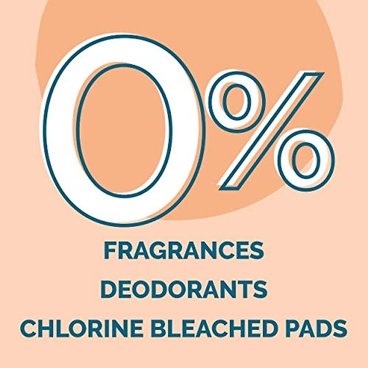 Seventh Generation Pantiliners Pads Absorbent pads Light Absorbency Chlorine Free Pads 100 count