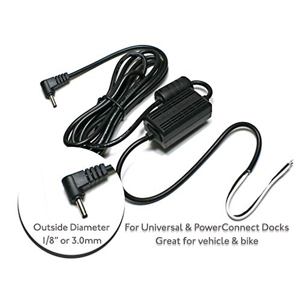 EDO Tech Direct Hardwire Vehicle Power Cord 5V Adapter Kit for Sirius XM Radio Sportster Starmate Stratus Delphi Tao XM2GO Pioneer Inno AGT Sportscaster R101 SUPV1 UC8 136-4458 SV3 CD-XMPCAR1 Dock