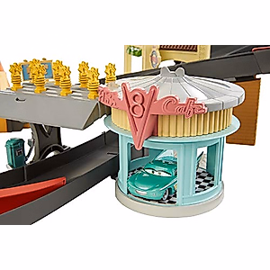 Disney Cars Toys Race Around Radiator Springs Playset