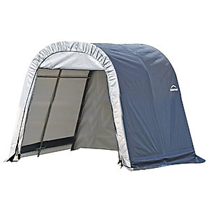 ShelterLogic 77813 Grey 10'x12'x8' Round Style Shelter