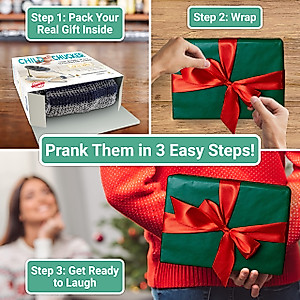 Witty Yeti Hilarious Child Chucker Gag Gift Empty Box Wrap Your Real Present Inside to Prank Friends or Family with This Practical Joke for Men or Women. Funny Idea for New Parents or Baby Shower.