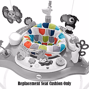 Replacement Pad for Fisher-Price Jumperoo - FVC13 ~ Color Climbers Print ~ Replacement Seat Cushion