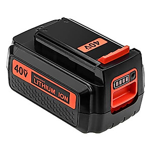 3.0Ah 40 Volt LBX2540 LBX2040 Replacement Battery Compatible with Black and Decker 40V Lithium Battery LBXR36 LBXR2036 LBX36