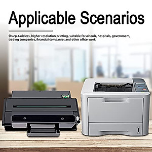 Compatible 1-Pack MLT-D205S D205S Toner Cartridge Black Replacement for Samsung ML-3312ND ML-3300 ML-3310 ML-3710 ML-3712ND ML-3712DW SCX-4833 SCX-5636 SCX-5737 Printer Toner,Sold by NITROINK