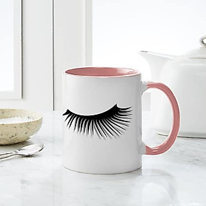 CafePress Eyelashes Mugs Ceramic Coffee Mug, Tea Cup 11 oz