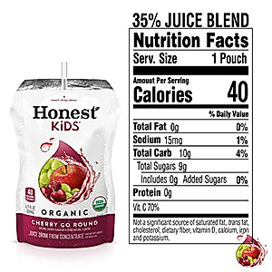 Honest Tea Juice Cherry Go Round, 54 fl oz