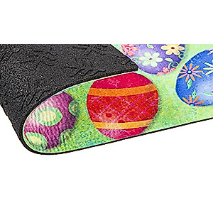 Evergreen Sassafras Bundle - Set of 5 Holidays Interchangeable Entrance Doormats | Indoor and Outdoor |22-in x 10-in doormats and 30-in x 18-in Tray | Non-Slip Backing | Low Profile | Home Décor