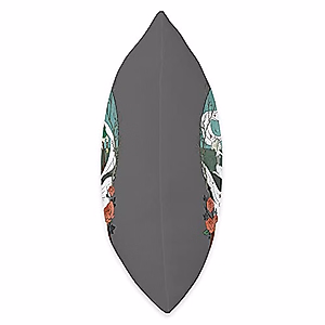 Red Sigil Fantasy Kingkiller Chronicle Auri and Kvothe Fanart Quote Throw Pillow, 18x18, Multicolor