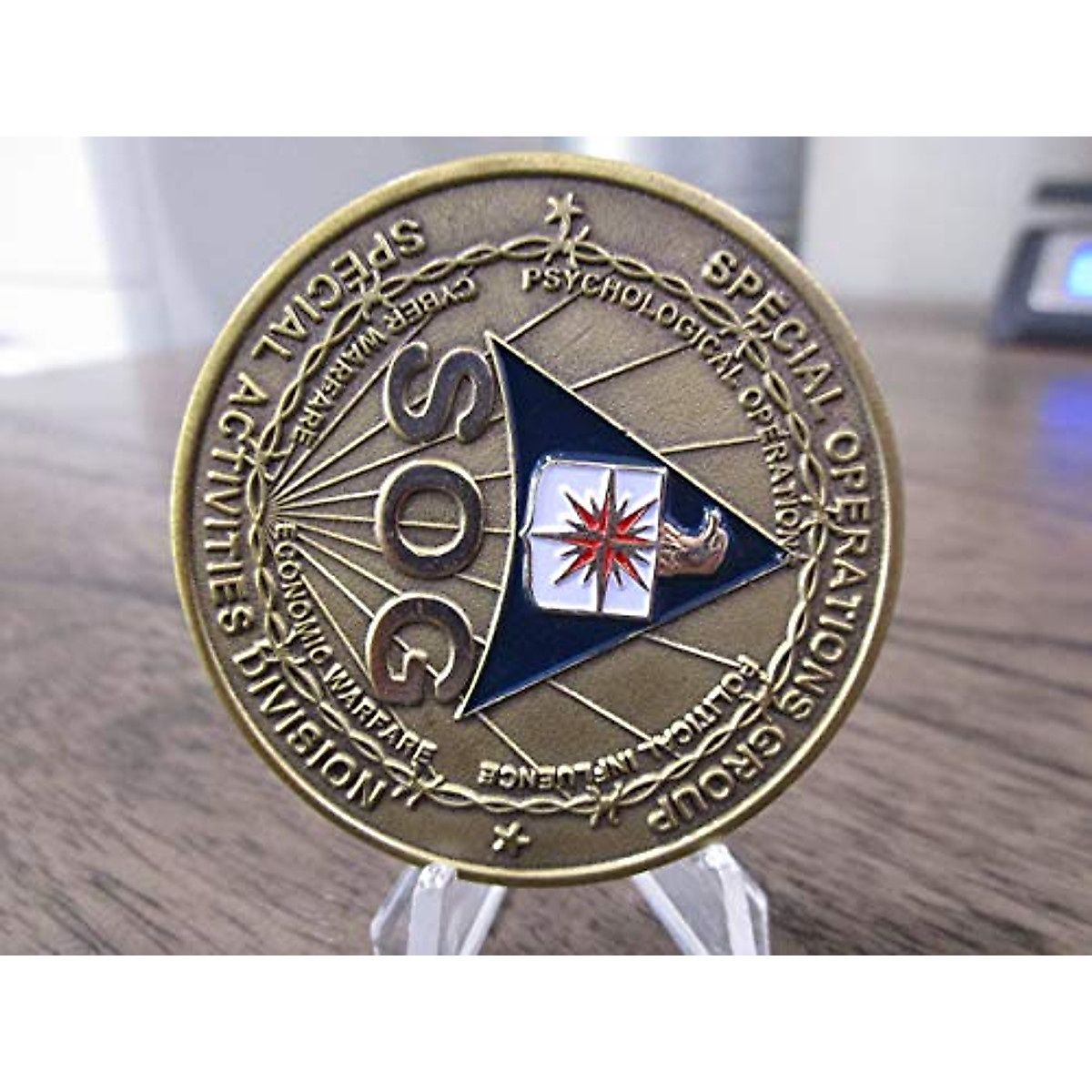 Central Intelligence Agency Special Activities Division Special Operations Group CIA SOG Challenge Coin