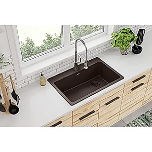 Elkay ELG13322MC0 Quartz Classic Mocha Single Bowl Drop-in Sink