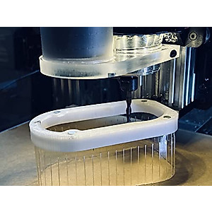 Clear Dust Shoe for Router Engraving Milling Machine Dust Boot Collector (3.5 inch)