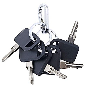 JEENDA 5PCS Ignition Keys AM131841 for John Deere 300 400 GT GX LX Series 130 160 165 Gator 4X2 6X4 Gator Key
