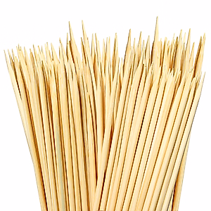 1000 Pieces Premium Bamboo Wooden Toothpicks - For Personal Hygiene, Disposable Appetizer Skewers, Cocktail Sticks or Arts & Crafts - by Mobi Lock