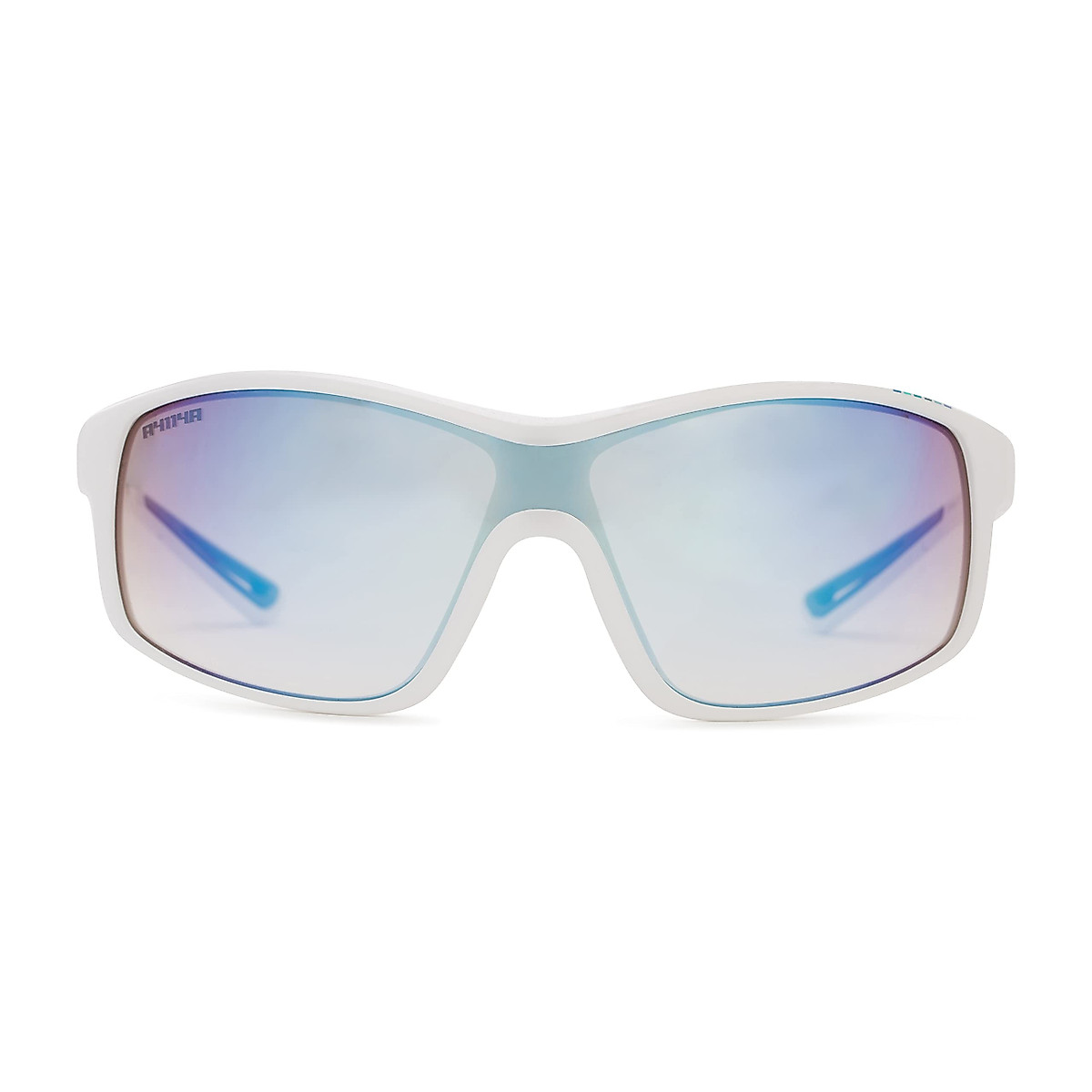 Foster Grant Sun Luv Embrace The Unknown Shield Sunglasses, Matte White, 55mm (10260197.COM)
