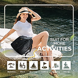 TOURIT Cooler Backpack 26 Cans Lightweight Insulated Backpack Cooler Leak-Proof for Women Men Picnics, Camping, Hiking, Beach, Trip