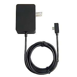 Surface 3 Charger 13W 5.2V 2.5A AC Power Adapter Charger Cord Replacement for Microsoft Surface 3, Model 1623 1624 1645 Tablet with USB Charging Port 4.9Ft Cable-1.5m(Not Compatible Surface Pro 3)