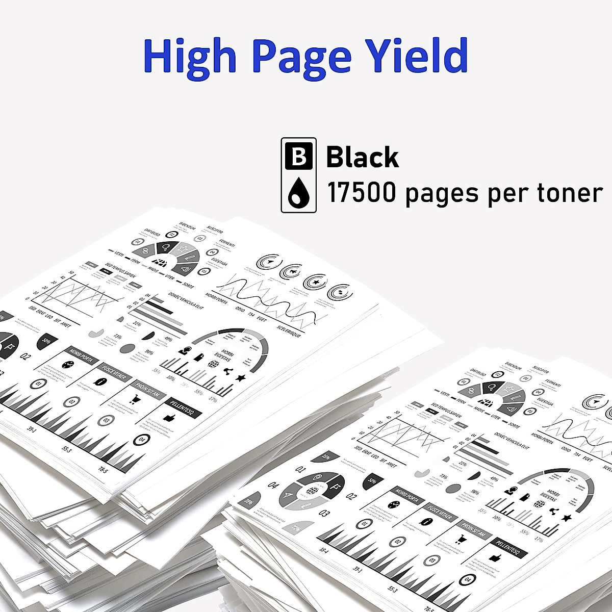 KCMYTONER Compatible Toner Cartridge Replacement for HP 14X CF214X Work with Laserjet Enterprise 700 M712 M725 M712dn M725X Series Printer - Black 2 Pack