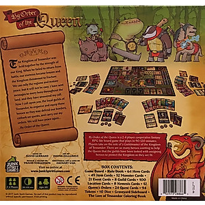 Junk Spirit Games Order of The Queen Board Games