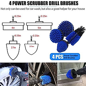 CLEAFOU 20pcs Car Detailing Brush Kit Car Cleaning Tool Set Auto Car Detailing Brush Interior Cleaner Wash Tools Kit for Cleaning Wheels, Dashboard, Leather, Air Vents, Emblems, Windshield