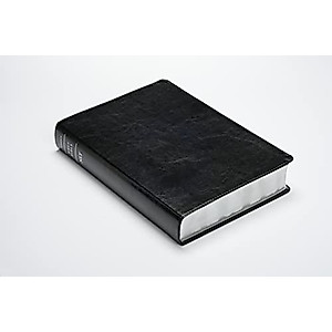 NLT Super Giant Print Bible, Filament Enabled (LeatherLike, Black, Indexed, Red Letter)