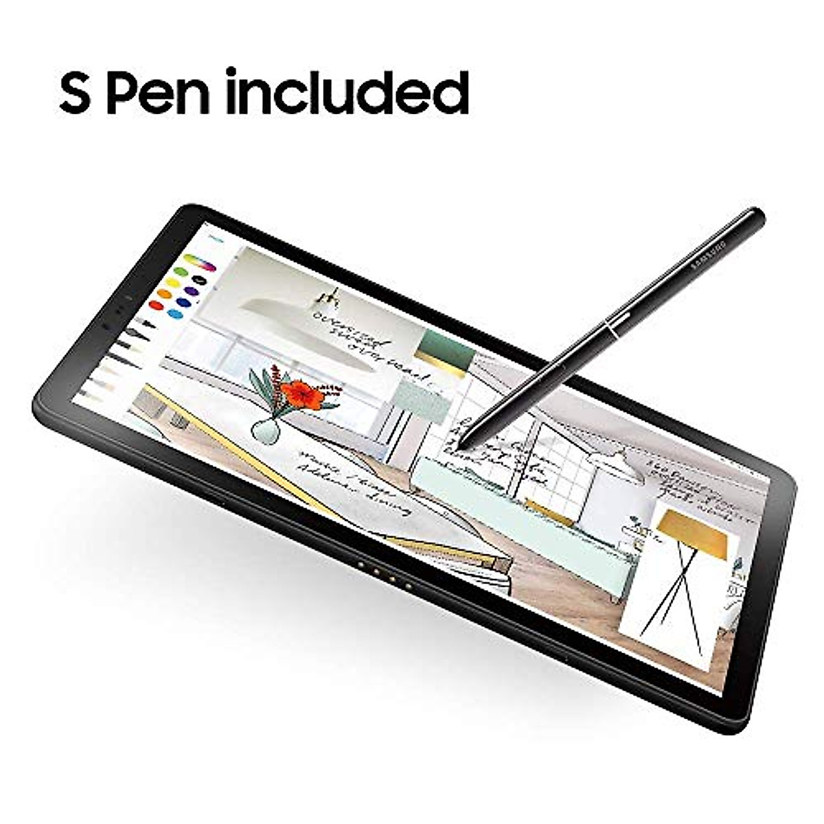 Samsung Galaxy Tab S4 10.5 inches (S Pen Included) 64GB, Wi-Fi Tablet - Black (Renewed)