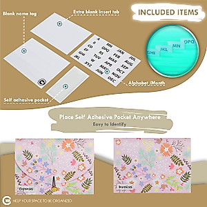 CNK File Folders Organizer with 13 Pockets Accordion Expanding Folder For Documents Receipt Document Paper Pocket Filing Products Accordian Important expandable holder files alphabetical Labels Letter