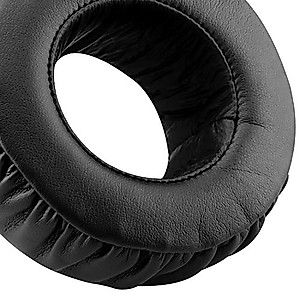 Geekria QuickFit Replacement Ear Pads for Sony MDR-XB500 Headphones Ear Cushions, Headset Earpads, Ear Cups Cover Repair Parts (Black)