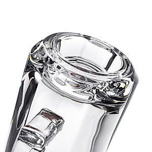 TUSAPAM Heavy Beer Mugs Set, 12.5oz Glass Mugs With Handle, Beer Glasses For Freezer, 370ml Beer Drinking Glasses, Traditional Stein For Bar, Alcohol, Beverages,Coffee, Teas, Set of 4