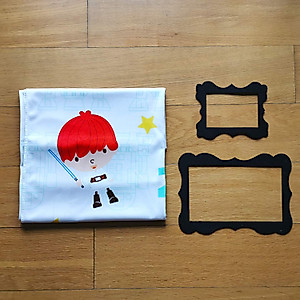 SHELLBOBO Baby Monthly Milestone Blanket for Baby Photo Taken | May The Force Be with You Baby Blanket for Kids