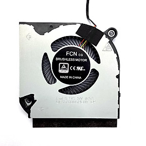 CPU+GPU Cooling Fan Replacement for Acer Predator Helios 300 PH315-53(2020),AN515-57 AN515-56 AN515-55 AN515-45 AN515-44 AN517-54 AN517-52 AN517-41 AN715-52 DFS5K223052836 DFS531005PL0T FML9 DC5V 0.5A