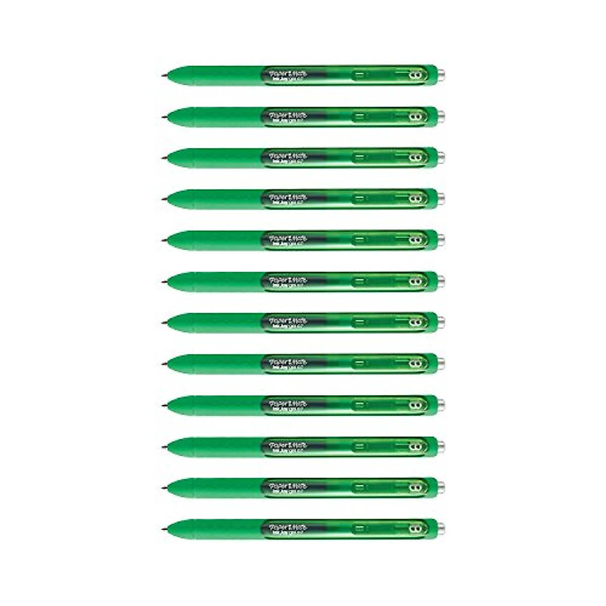 Paper Mate InkJoy Gel Pens | Medium Point (0.7 mm) | Green | 12 Count