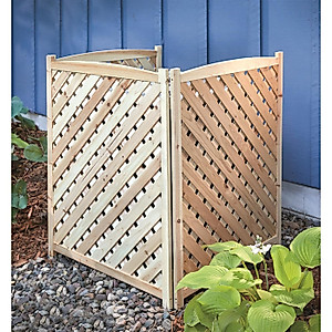 CASTLECREEK Air Conditioner Fence Screen, AC Covers for Outside to Hide Air Conditioner & for Outdoor Privacy