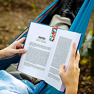 48 Pieces Magnetic Optical Bookmarks Laminated Optical Illusion Page Markers Colorful Page Clips for Reading Educational Learning Activities School Office Teacher Student Kid Classroom, 16 Patterns